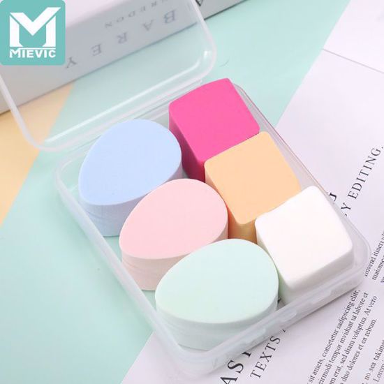 Mievic | Makeup and Cosmetics Online | Colorful Multi Shaped Puff