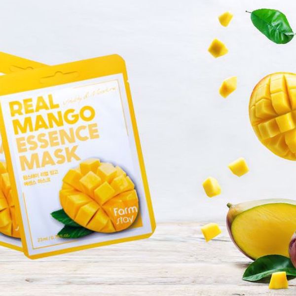 Mievic | Makeup and Cosmetics Online | FARMSTAY REAL MANGO ESSENCE MASK