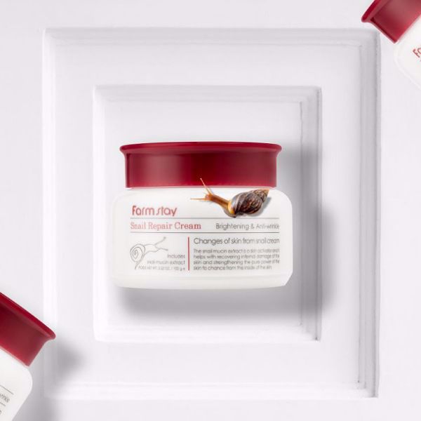 Mievic | Makeup and Cosmetics Online | FARMSTAY SNAIL REPAIR CREAM