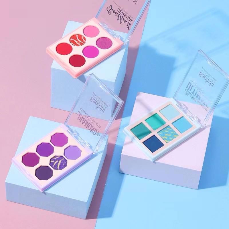 Mievic Makeup And Cosmetics Online 6 Color Eyeshadow Palettes