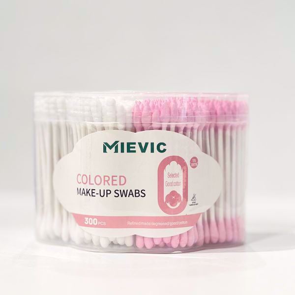 Mievic | Makeup and Cosmetics Online | White and Pink Colored Cotton ...