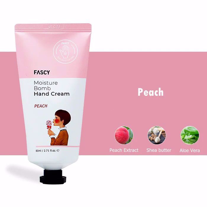 Mievic | Makeup and Cosmetics Online | FASCY MOISTURE BOMB HAND CREAM ...