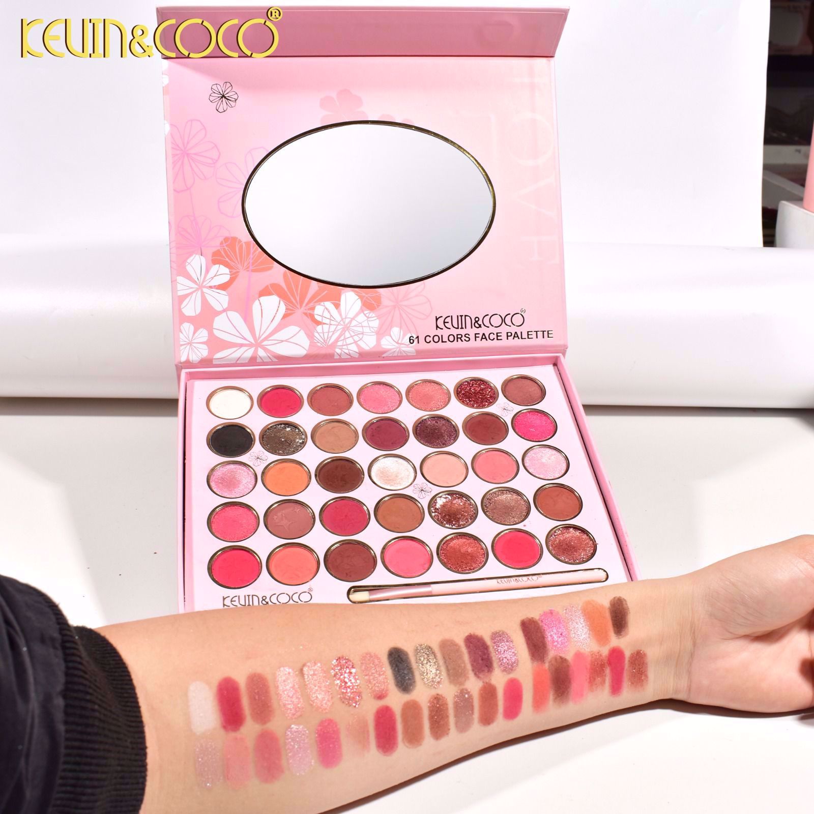 Mievic | Makeup and Cosmetics Online | KEVIN & COCO 61 Colors Face Palette
