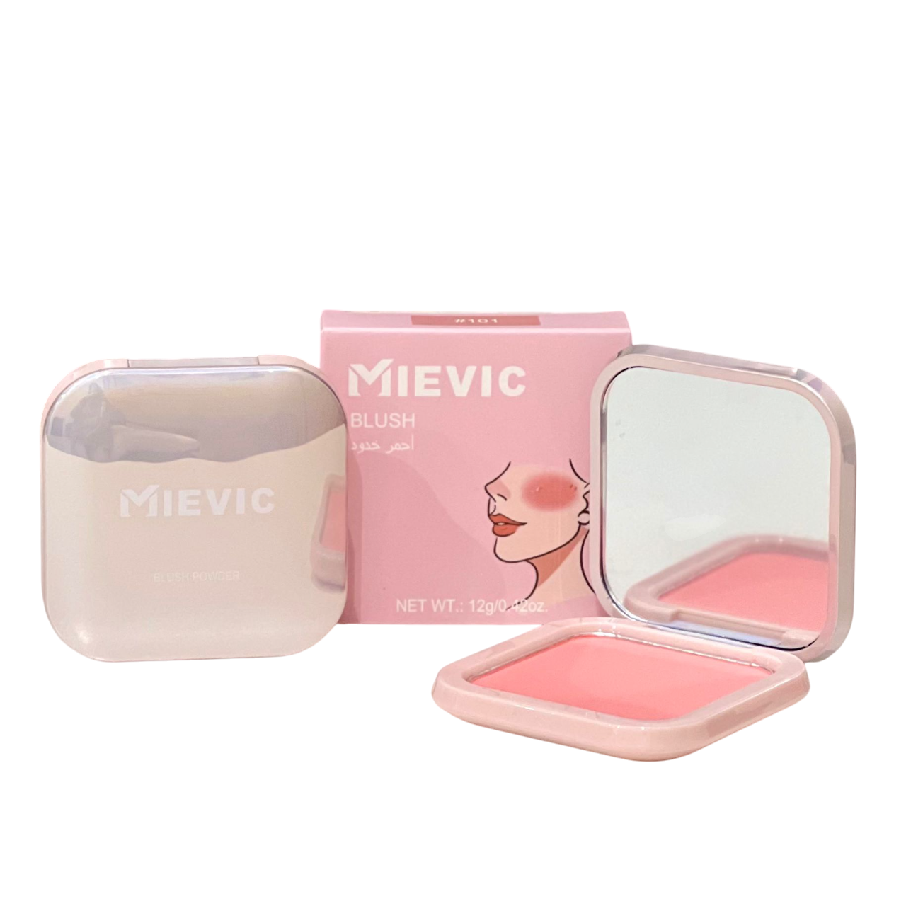 Mievic | Makeup and Cosmetics Online | Mievic Pretty Blush Powder #101