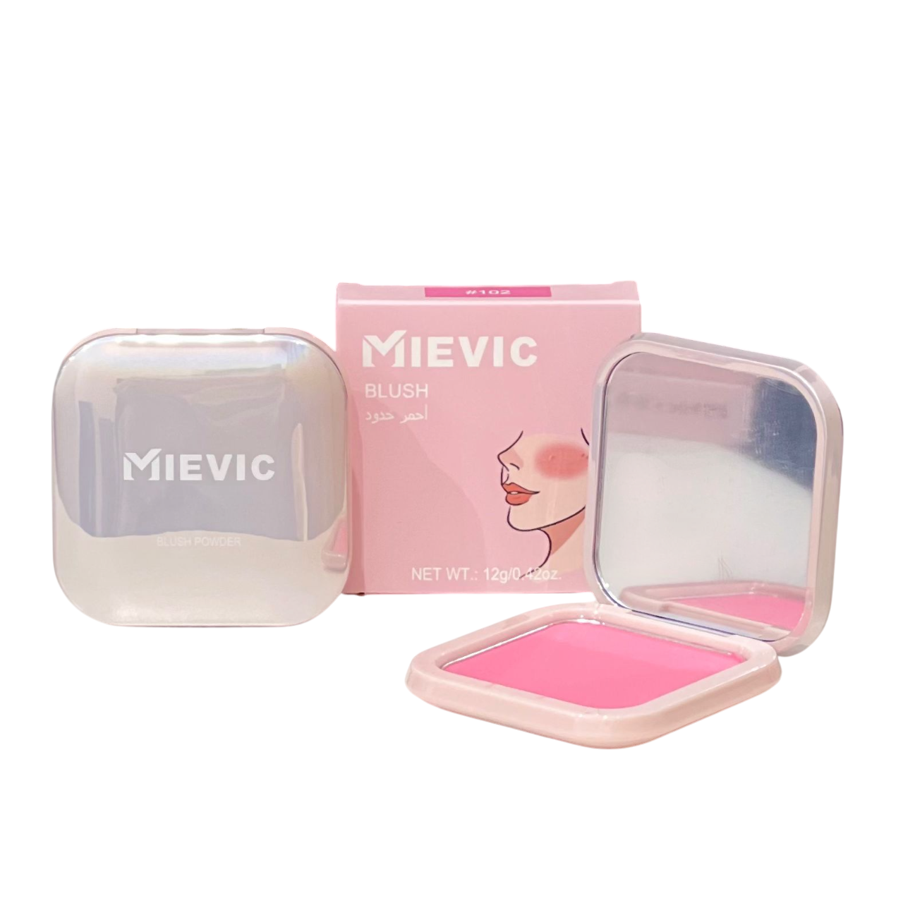 Mievic | Makeup and Cosmetics Online | Mievic Pretty Blush Powder #102